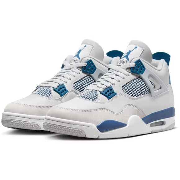 Nike | Shoes | Nike Air Jordan 4 Retro 224 Aj4 Military Blue Sz 0c Td ...
